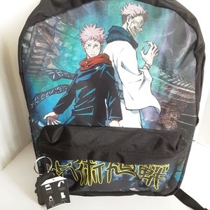 Hot Topic | Bags | Jujutsu Kaisen Yuji Sukuna Backpack Nwt | Poshmark
